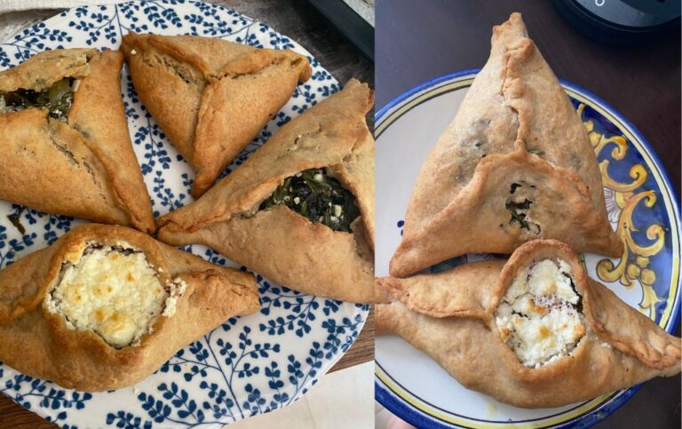 Lebanese Cheese Pies (Fatayer Jibneh)